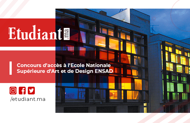 Concours d’accès à l’Ecole Nationale Supérieure d’Art et de Design ...